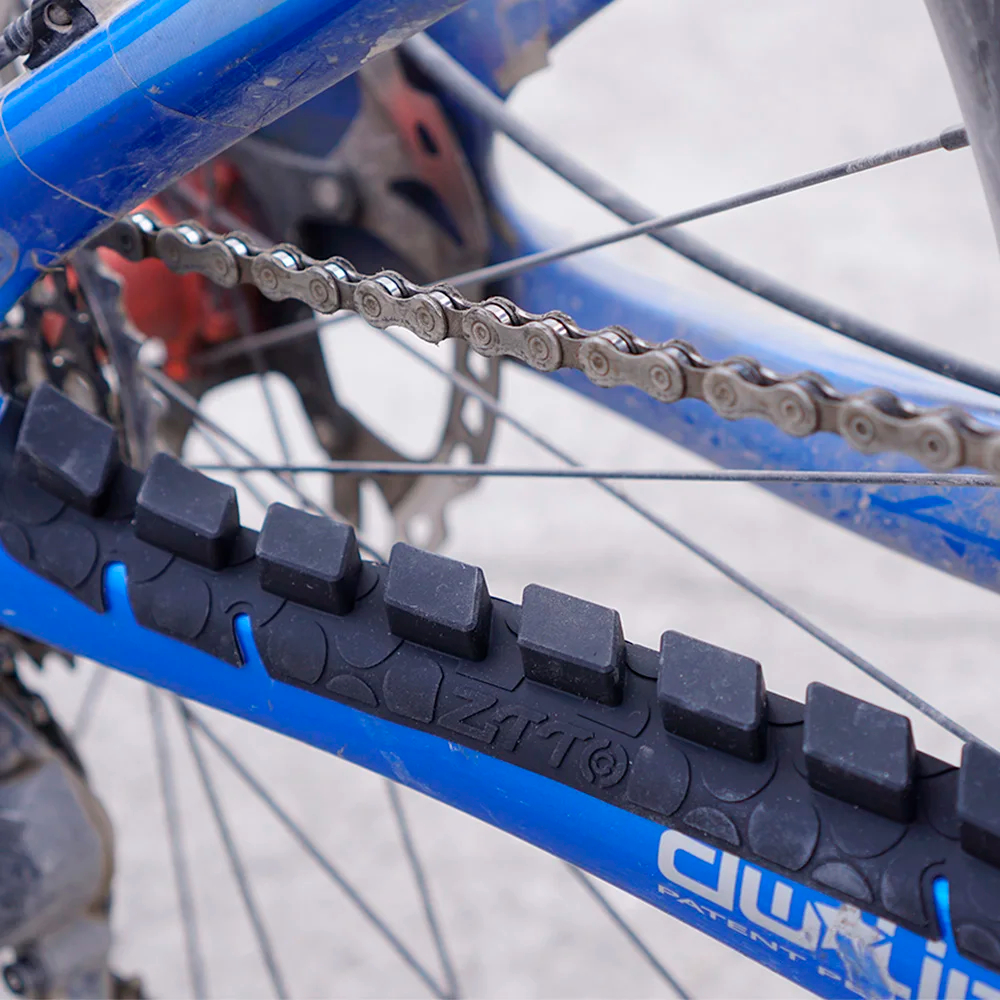 ZTTO MTB Frame Airbag Protector Bicycle Chainstay Silicone Protective Guard Pad Air Bag Downtube ...