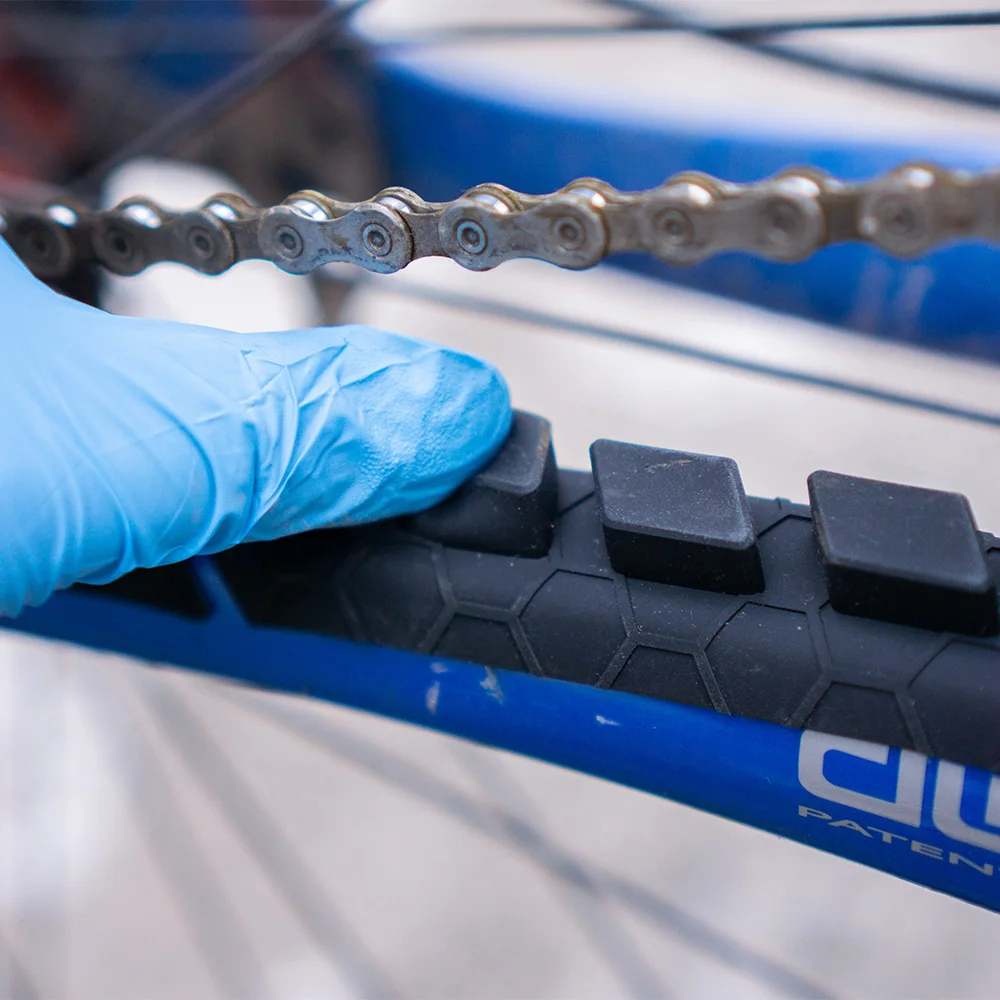 ZTTO MTB Frame Airbag Protector Bicycle Chainstay Silicone Protective ...