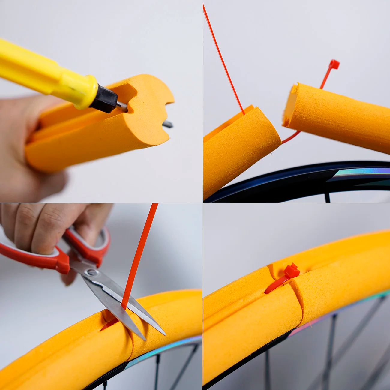 ZTTO Bicycle Tubeless Tire Inserts Pad 700c 26 27.5 29 MTB Road Bike ...