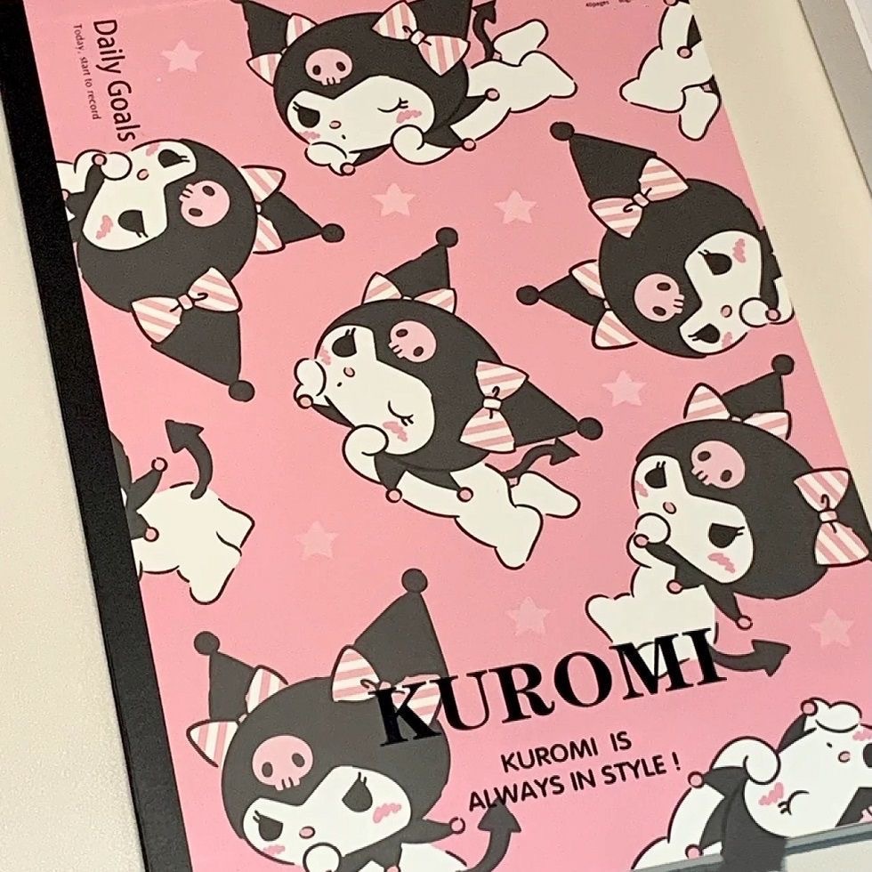 Ashley 60Pages/B5 Kuromi Notebook Set School Supplies Cute Cartoon ...