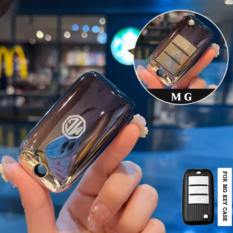 MG MG3/ZS EV/MG4/MG5/MG6/MG HS/MG5 mt Car TPU Remote Key Cover Case ...