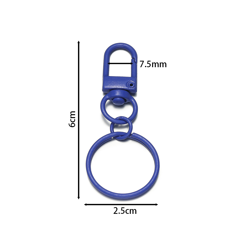 St. kunkka 5 Pieces Candy Color Claw Hook Keychain with Key Ring Ring ...