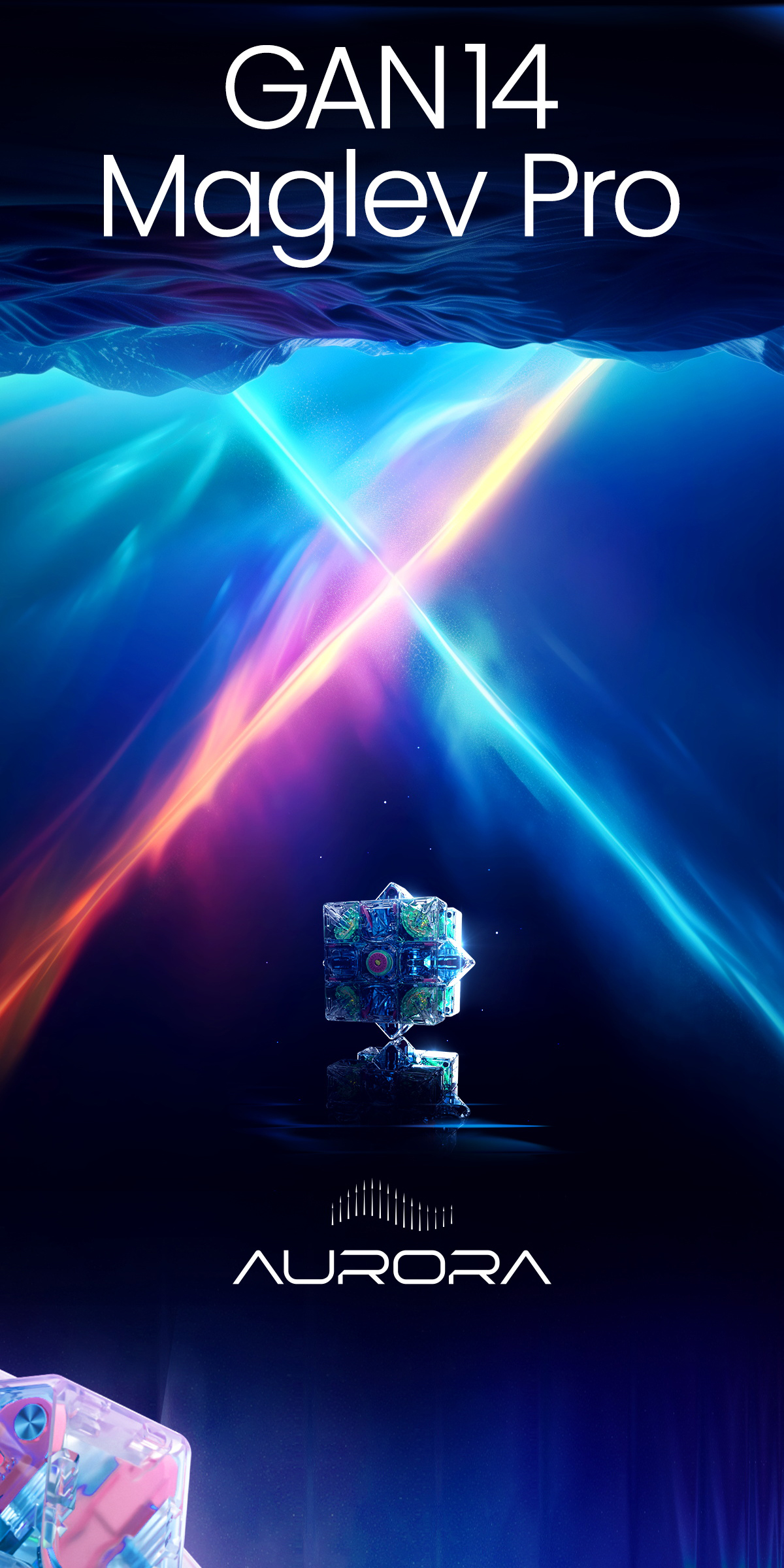 GAN14 Maglev Pro Aurora Summer Limited Edition Cube | Shopee Philippines