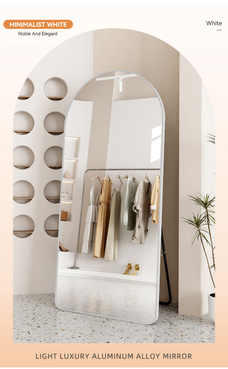 MOK Body Mirror Stand Mirror 180*80CM Mirror Full Body Floor-To-Ceiling ...