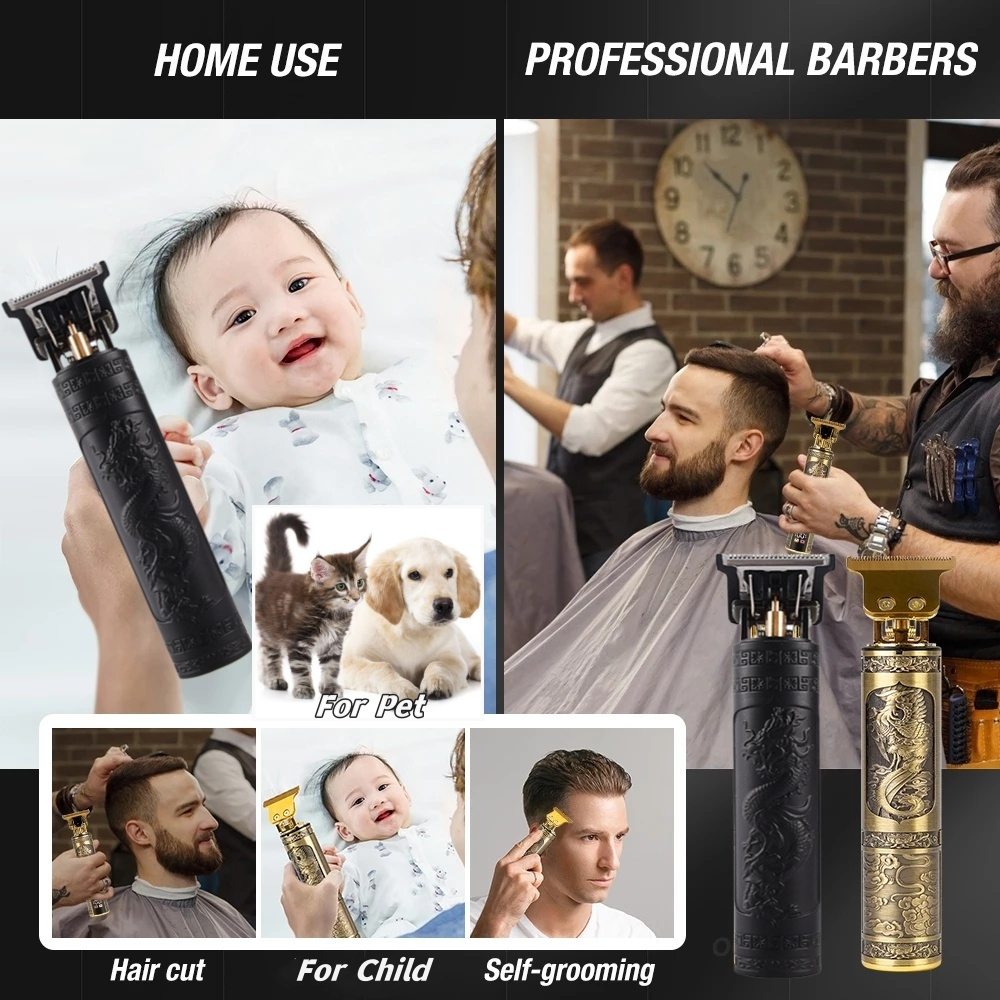 Electric Hair Clipper Trimmer Professional Hair Clippers USB ...