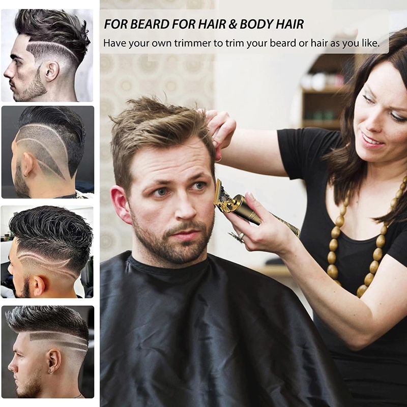 Electric Hair Clipper Trimmer Professional Hair Clippers USB ...