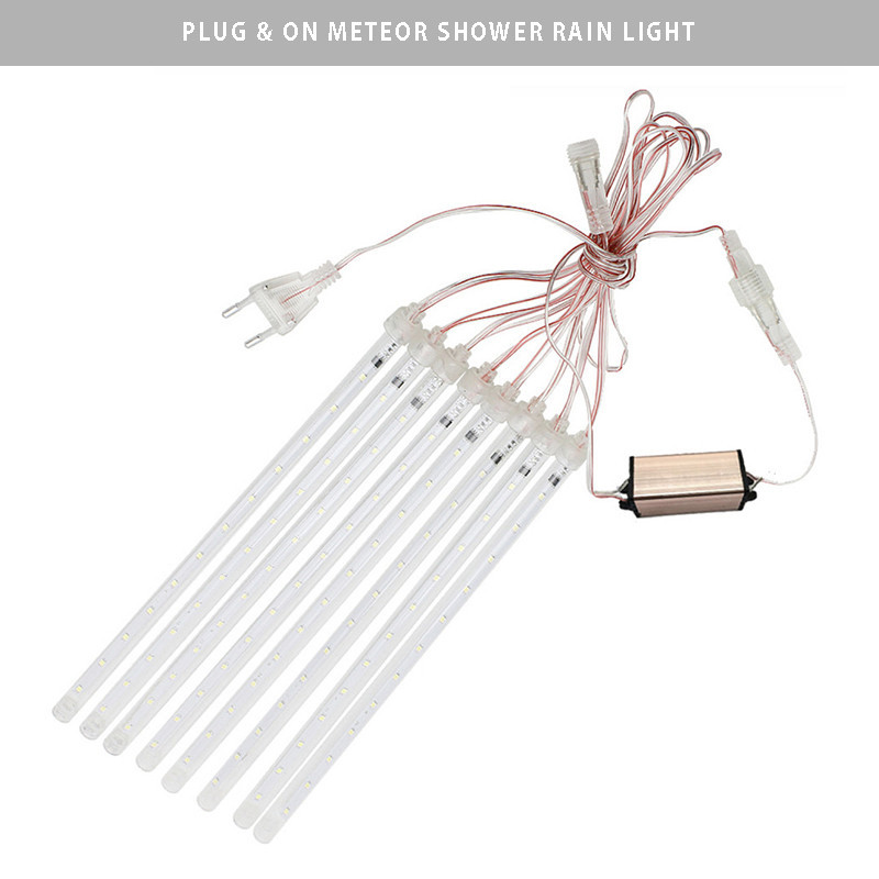 Meteor Shower Rain Lights 30CM/50CM Waterfalls Raindrop Lighting String ...