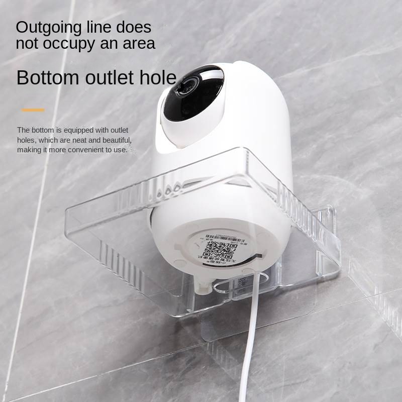 Camera Stand Holder Transparent Self-adhesive Wall Mounted Bracket ...