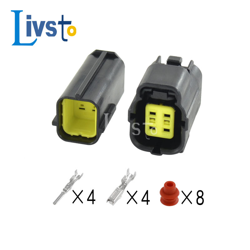 1 set1/2/3/4/6/8/10/12/16 Pin Denso 1.8mm Waterproof Wire Connector ...