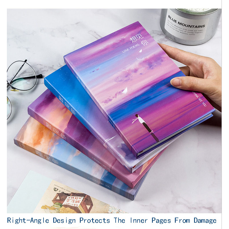 Notebook A5 Diary Gift Stationery Diary Handbook Cute Color Page ...