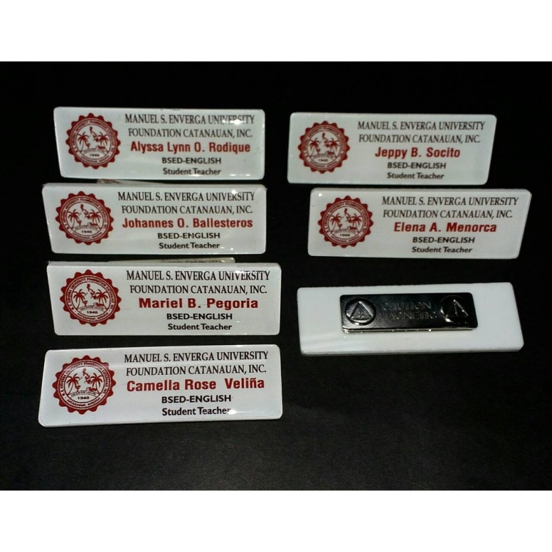 100/200/300pcs Magnet Nameplate/Magnet For Nameplate/Magnetic Name ...