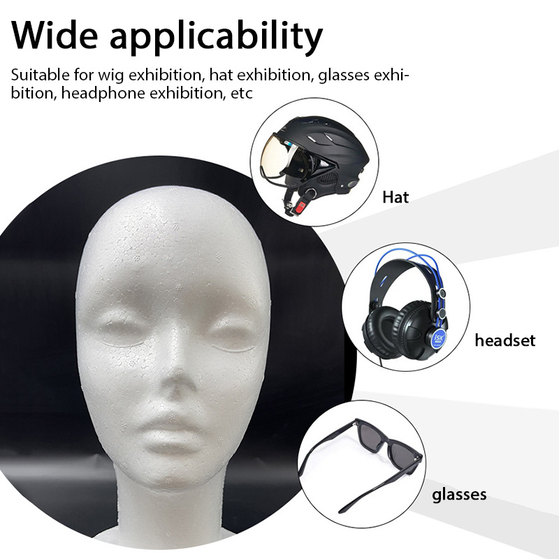 DIY Prop Headwear Foam Model Head Wide Applicability EPS Foam Model ...
