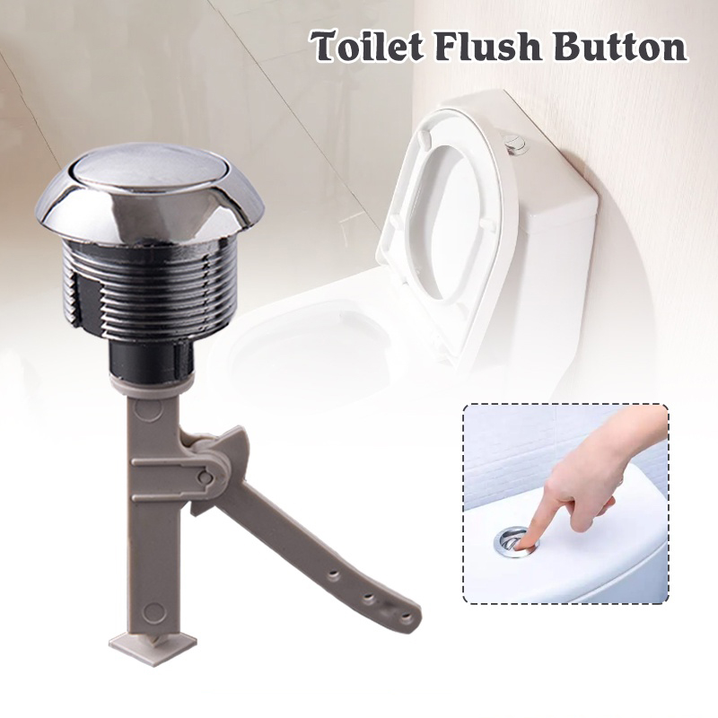 37MM Single-Seat Toilet Flush Tank Button Round Toilet Button Flush ...