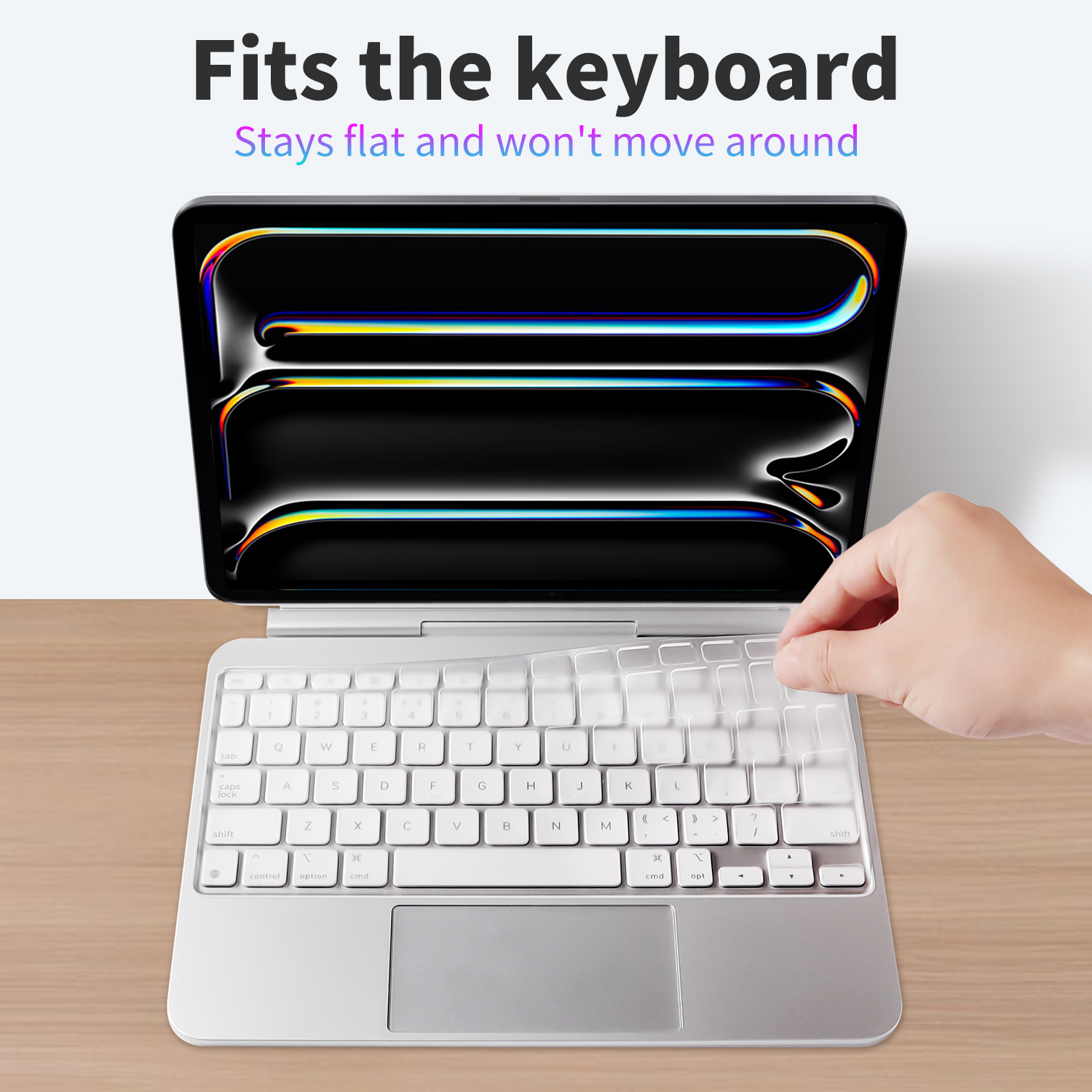 For iPad Pro M4 Air M2 Magic Keyboard 11/13 inch Keyboard Cover TPU ...