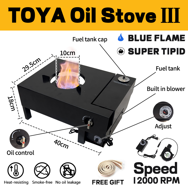 TOYA Kalan De Used Oil Stove Ⅲ Blower Fan For Kalan Used Oil Kalan With ...