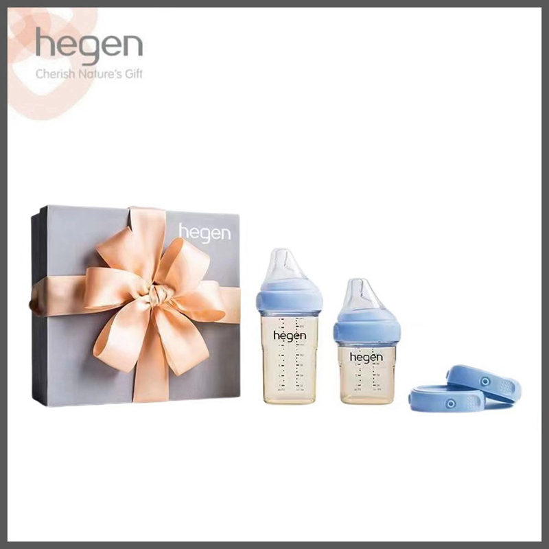 Hegen PCTO Triple E Collection & Basic Starter Kit PPSU Feeding Bottle - Newborn Gift Set ...
