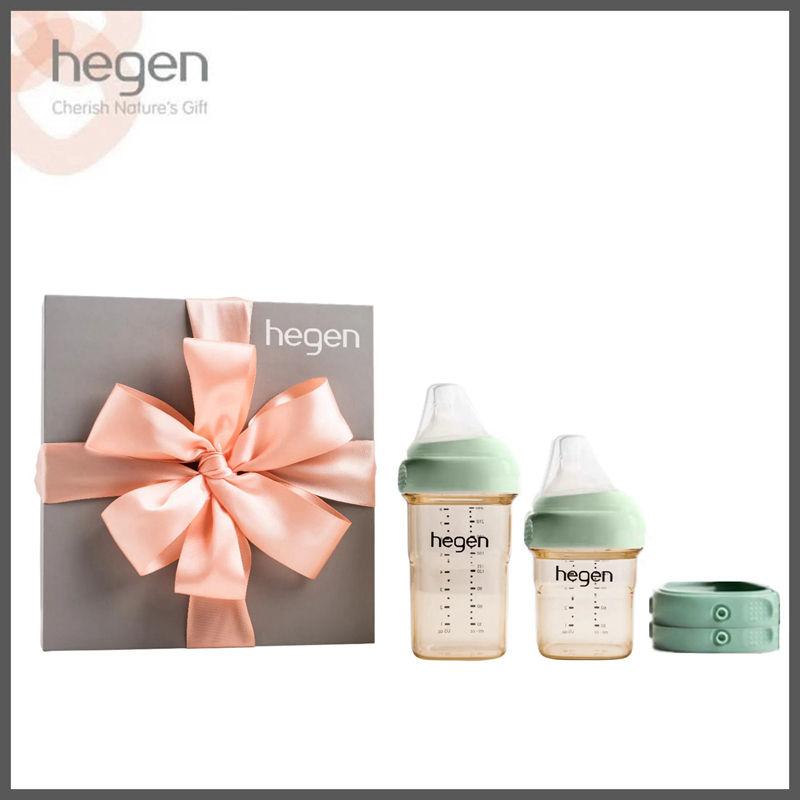 Hegen PCTO Triple E Collection & Basic Starter Kit PPSU Feeding Bottle - Newborn Gift Set ...