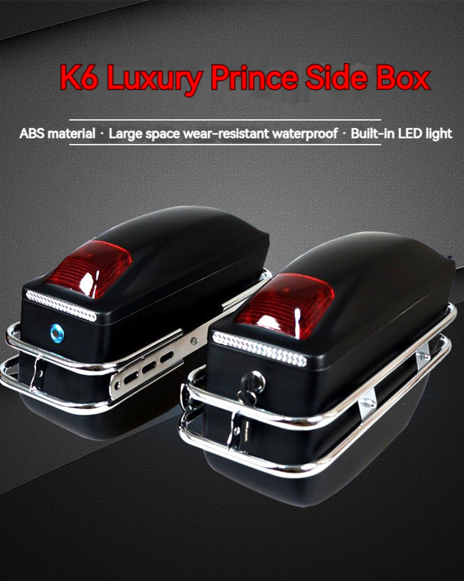 Battery car two side box Motorcycle motorcycle Honda storage box ...