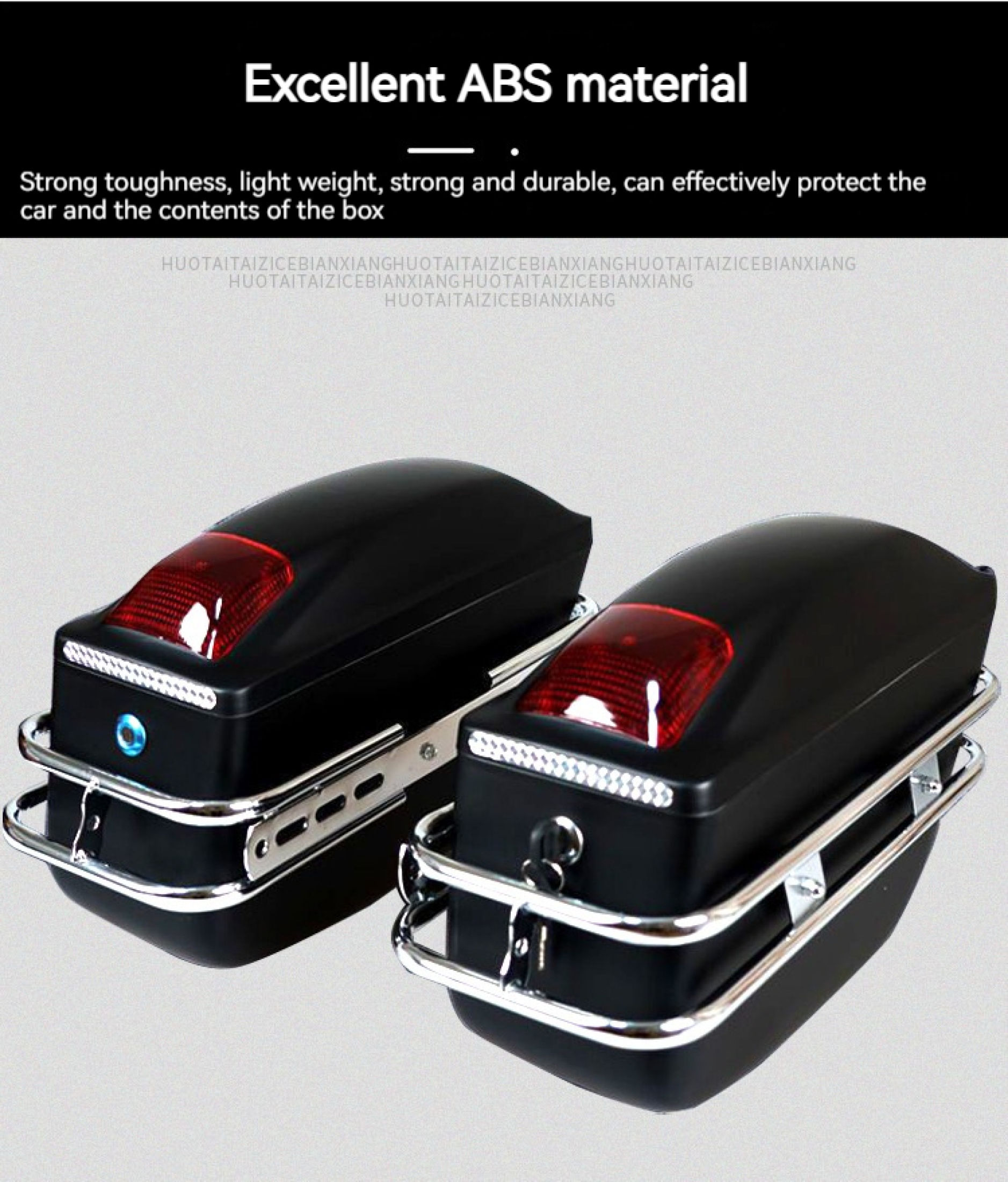 Battery car two side box Motorcycle motorcycle Honda storage box ...