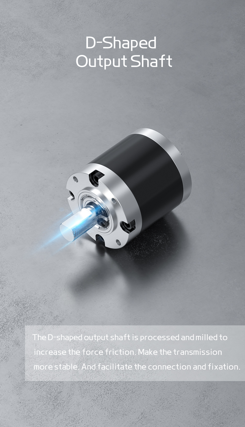 42GP-775 DC Gear Motor Single Metal Planetary Gear 12V~24V Forward And ...
