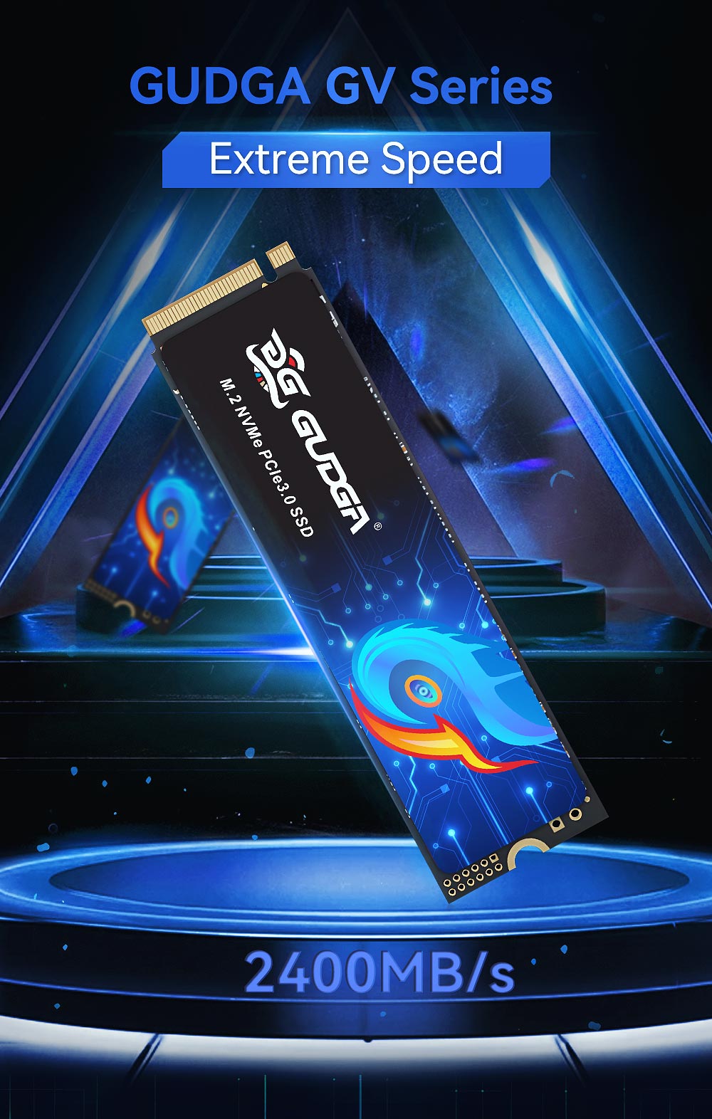 GUDGA M.2 NVME 2280 SSD 128GB 256GB 512GB 1TB SSD Solid State Drive M2 NVME Pcie3.0*4 Gen3.0 SSD ...