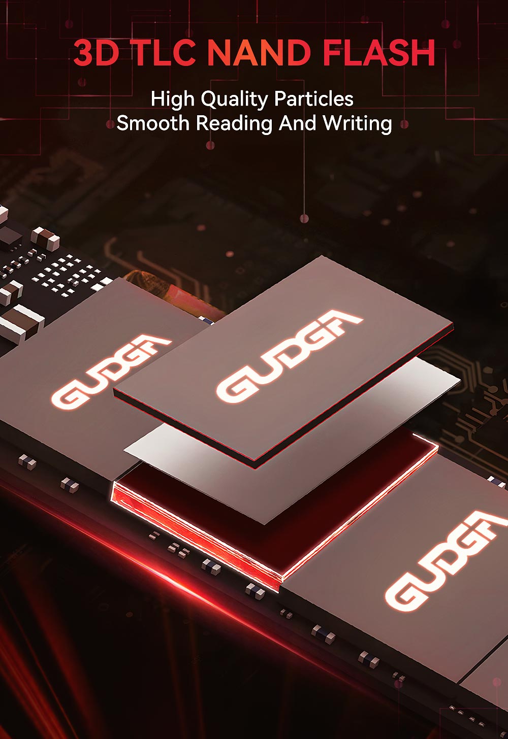 GUDGA SSD M.2 NVME 2280 128g 256gb 512GB 1TB Solid Hard Drive Internal ...