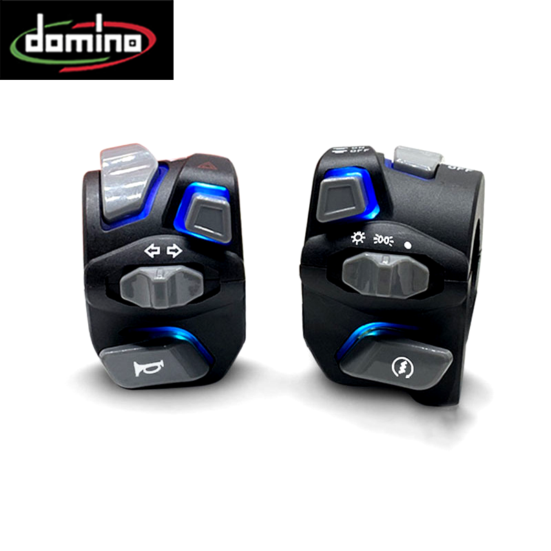 DOMINO SWITCH(set)Whit Lighting Waterproof Horn/ High&Low/PASSING LIGHT ...