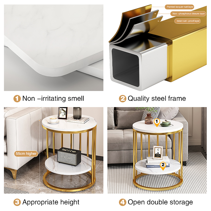 Nordic Side Table Simple Leisure Table Coffee Table Dining Table Nightstand | Shopee Philippines