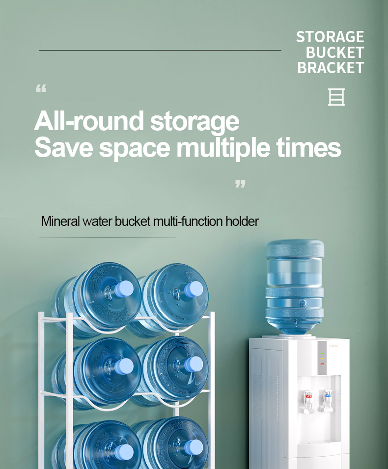 Water Dispenser Stand Water Container Gallon 3/4/5 Layer Mineral Water ...