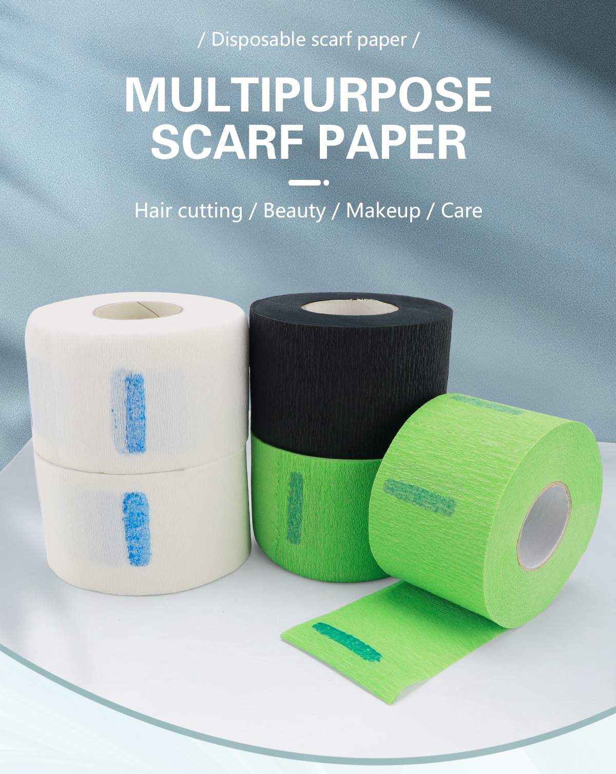 Spot #Hair cutting scarf paper barber shop hairdressing supplies ...