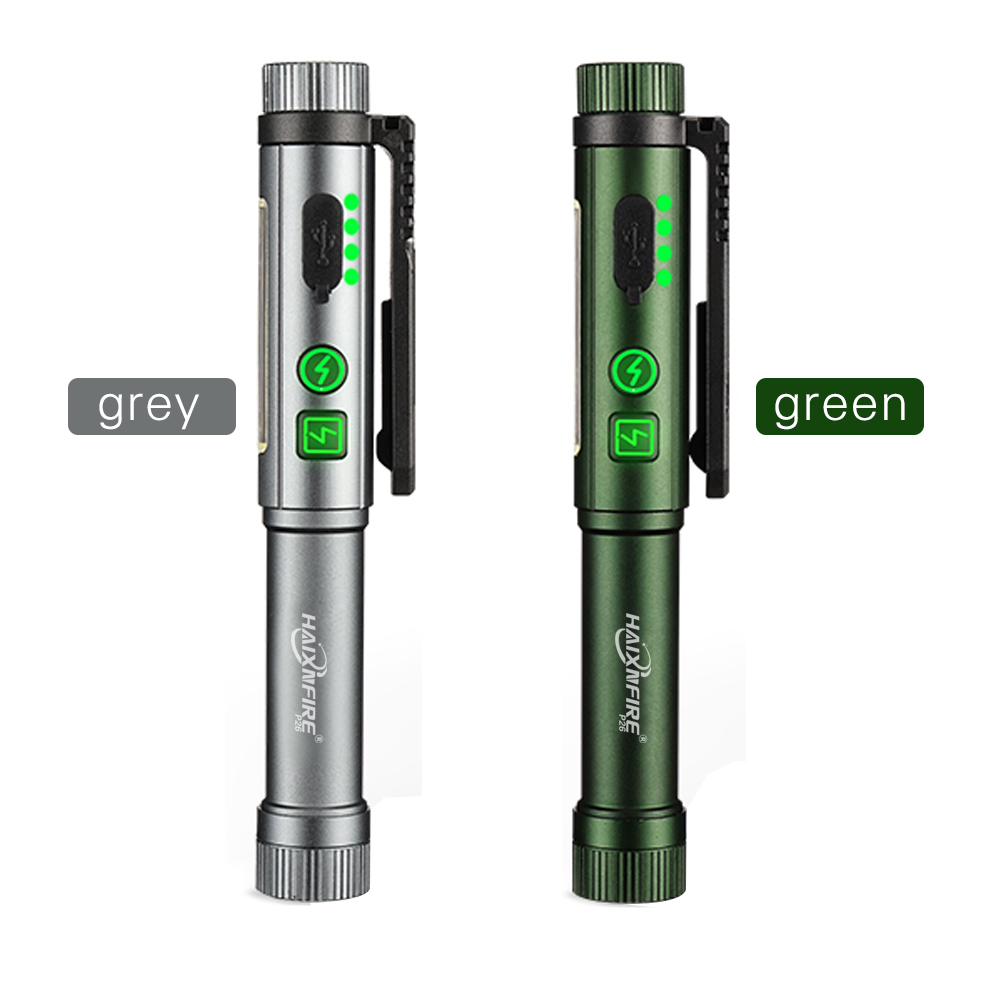 HaixnFire P26 Mini Flashlight Type-C Rechargeable Flashlight Portable ...