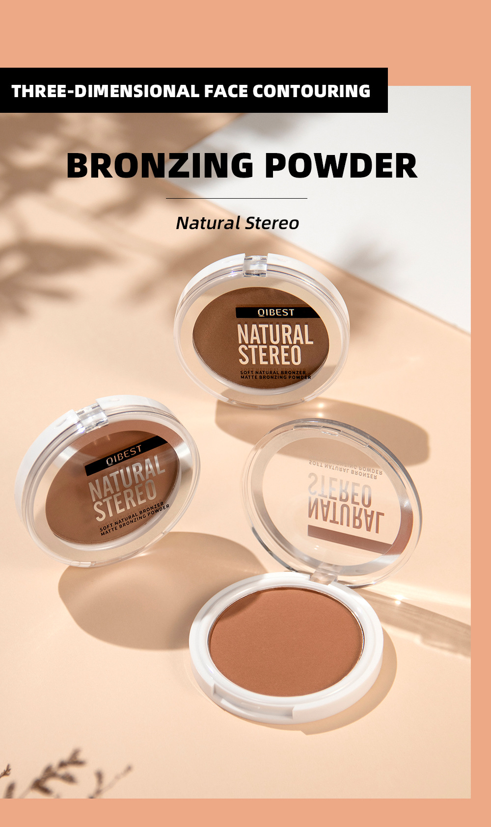 Matte Contouring Powder Not Easy to Take Off Makeup Retouch Contour ...