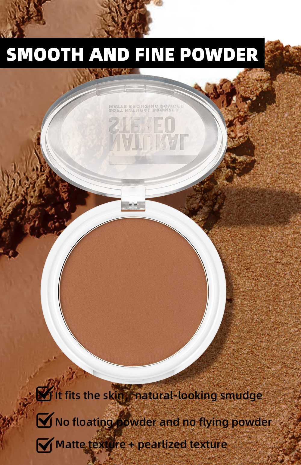 Matte Contouring Powder Not Easy to Take Off Makeup Retouch Contour ...