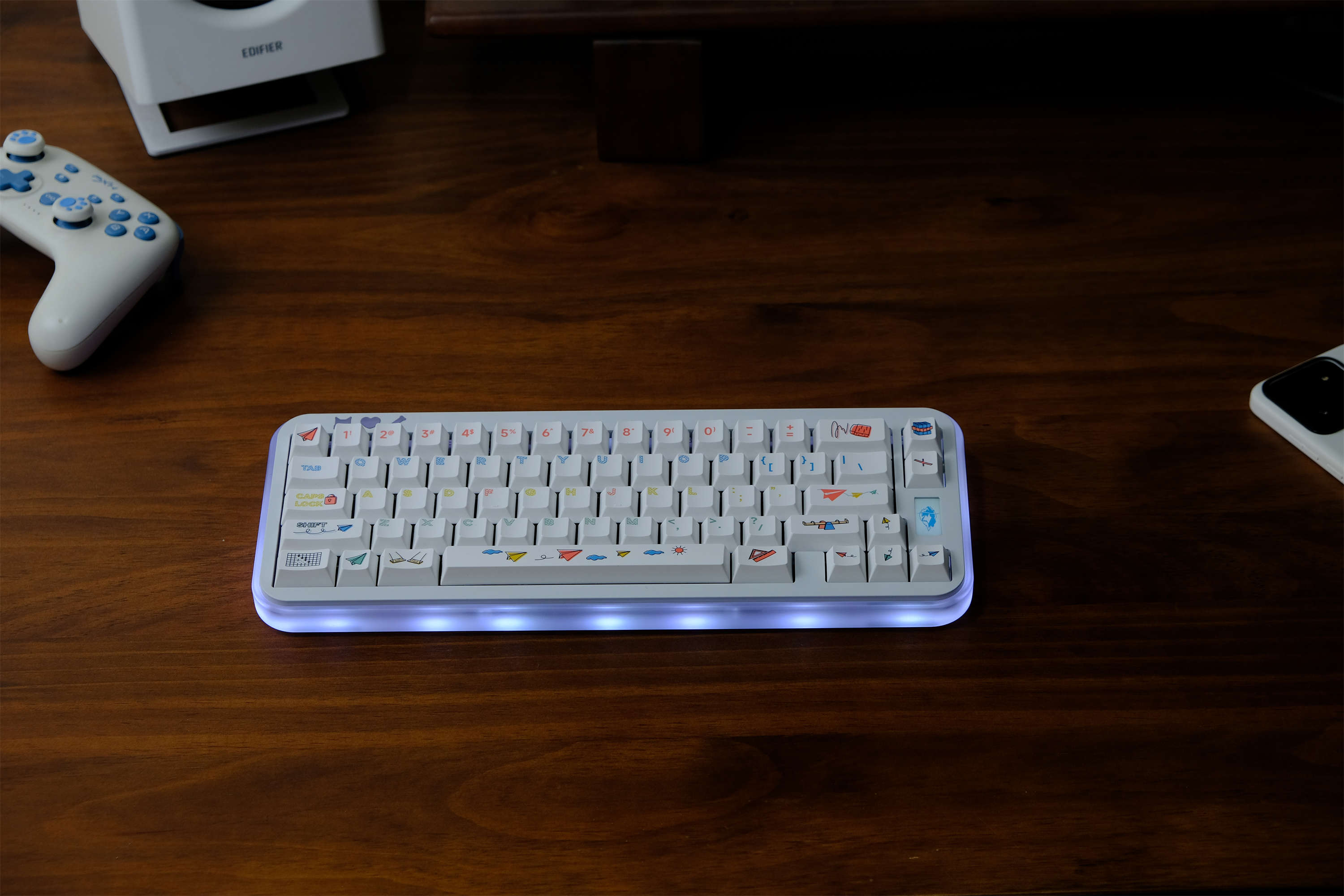 Paper Plane Keycap 151 Keys PBT Material Cherry Profile DYE-SUB ...