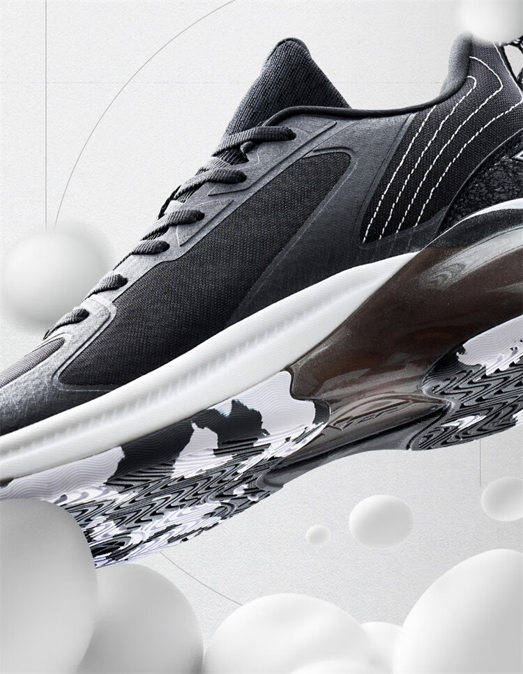 XTEP Shark Men Basketball Shoes Support Wear-resistant High-top ...