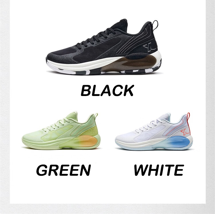 XTEP Shark Men Basketball Shoes Support Wear-resistant High-top ...