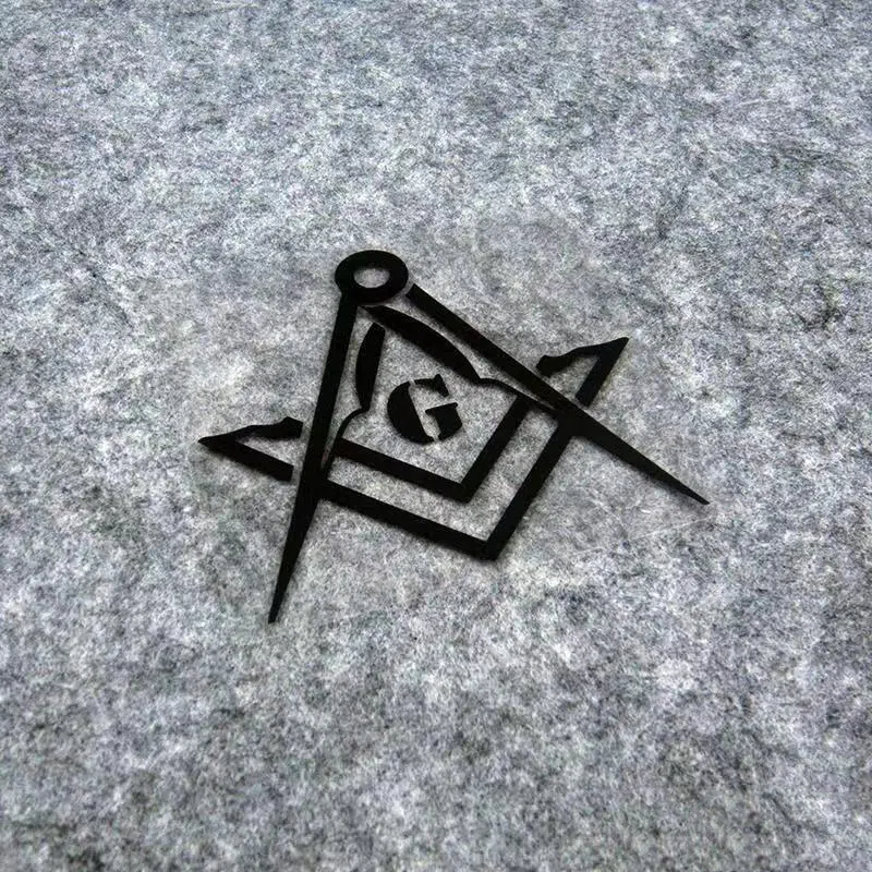 4.7 Inches Reflective At Night Mason Emblem Car Sticker Hologram ...