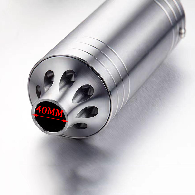 RC Boat Ship Model Aluminum Komatsu Engine Exhaust Pipe Muffler ...