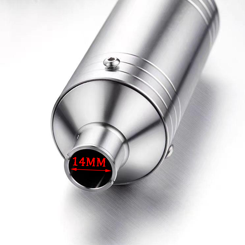 RC Boat Ship Model Aluminum Komatsu Engine Exhaust Pipe Muffler ...