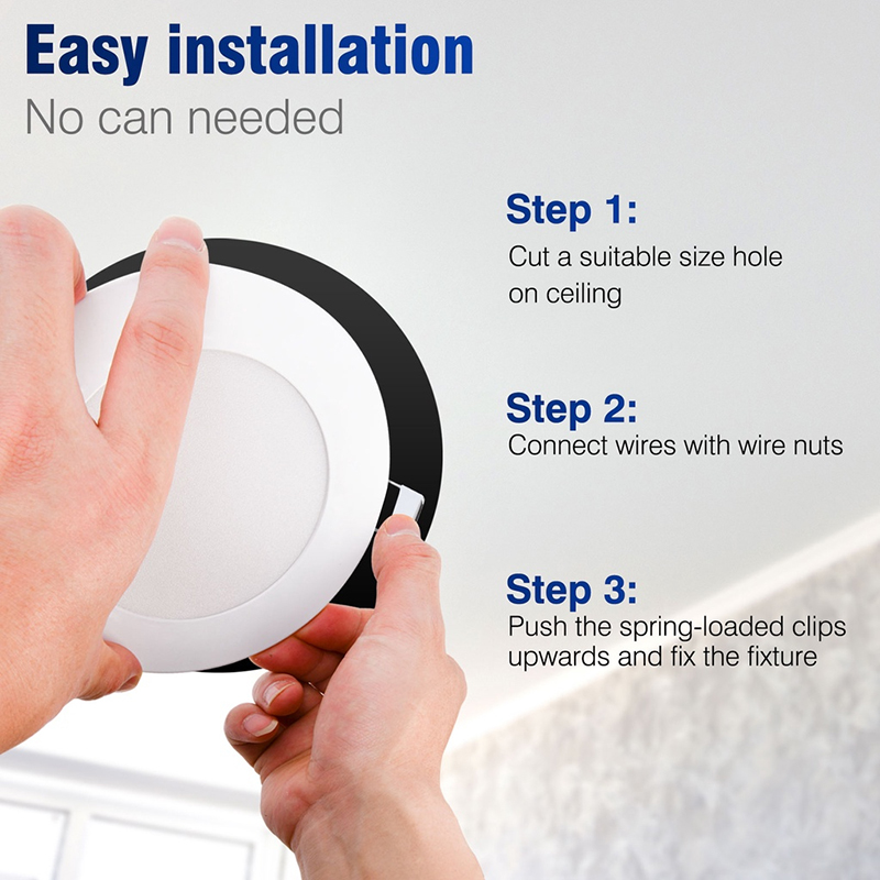 LED Pin Light With Driver Recessed Downlight Panel Lamp Ceiling Light ...