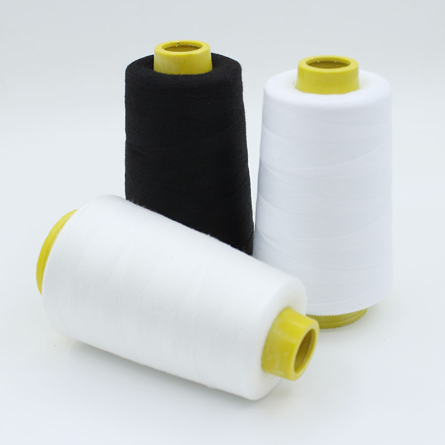 3000m Large Roll Black White 40/2 Household Sewing Thread, High-Quality ...