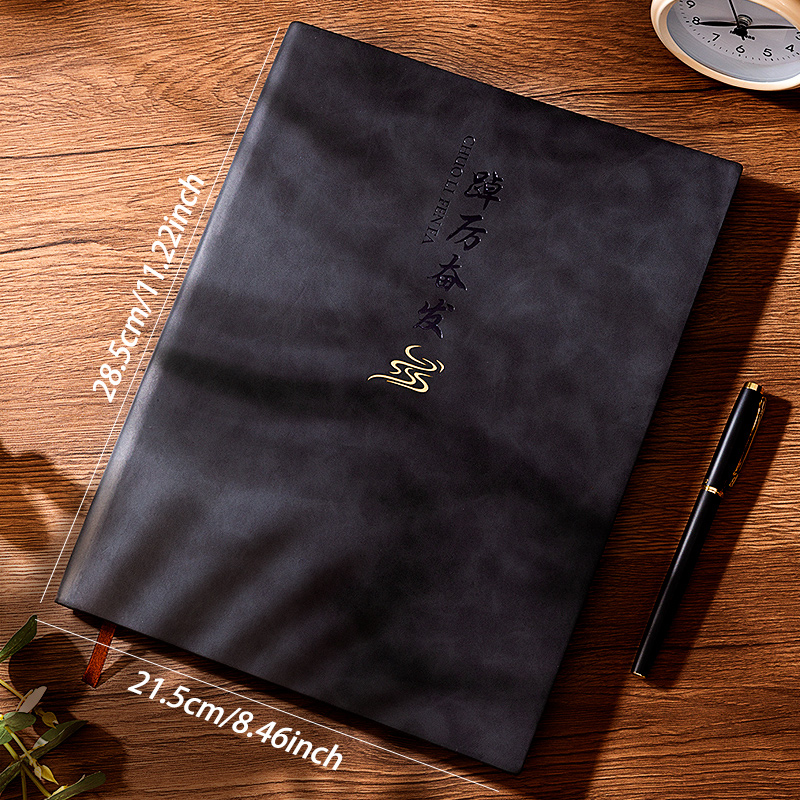 1pc A4 100 sheets /200 pages thick notebook writing notebook work ...