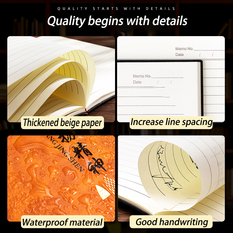 1pc A4 100 sheets /200 pages thick notebook writing notebook work ...