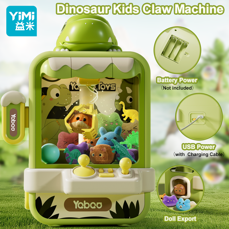 YIMI Kids Claw Machine Toys dinosaur Toy Dinosaur Claw Machine Toy ...
