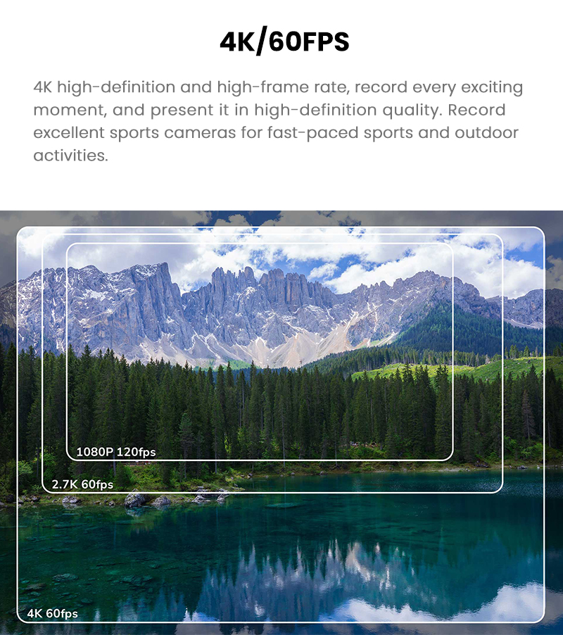 SJCAM SJ8Pro 4K60fps Action Camera SJ8 Dual Screen | Shopee Philippines