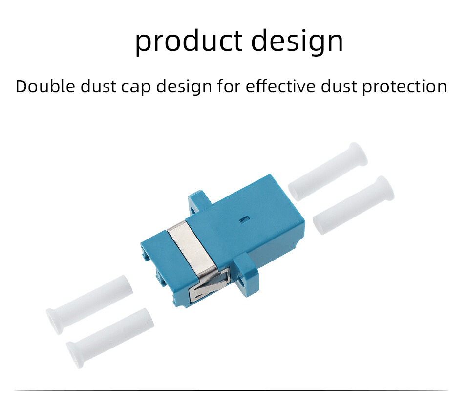 JT-COM 50 pcs FTTH SC/LC Fiber Optic Adaptor SC-SC Coupler SC Female to ...