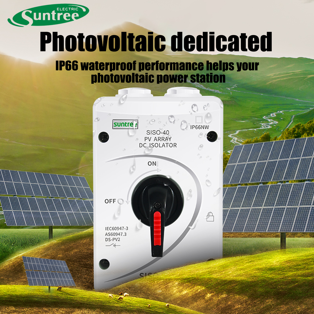 SUNTREE ELECTRIC Solar Power Generation DC Photovoltaic Isolation ...