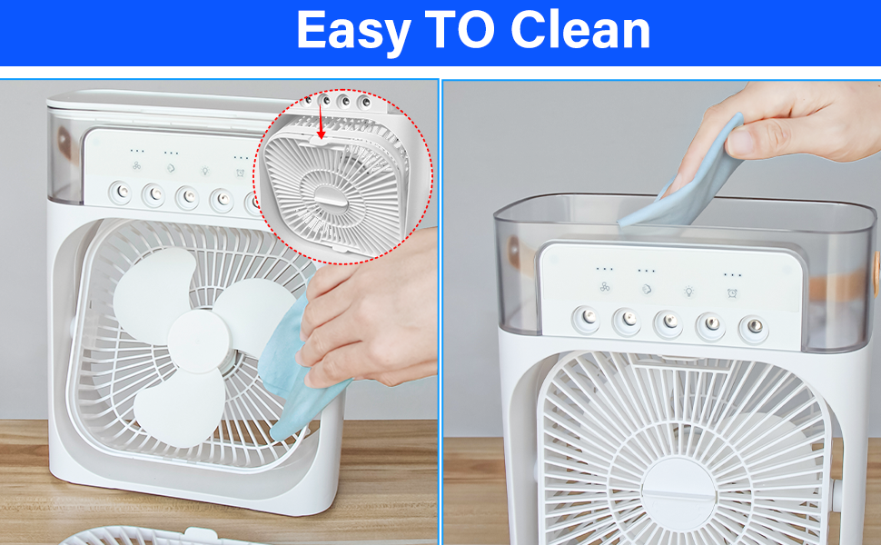 2024 New Portable Air Conditioners, USB Powered Mini Desktop Cooling ...