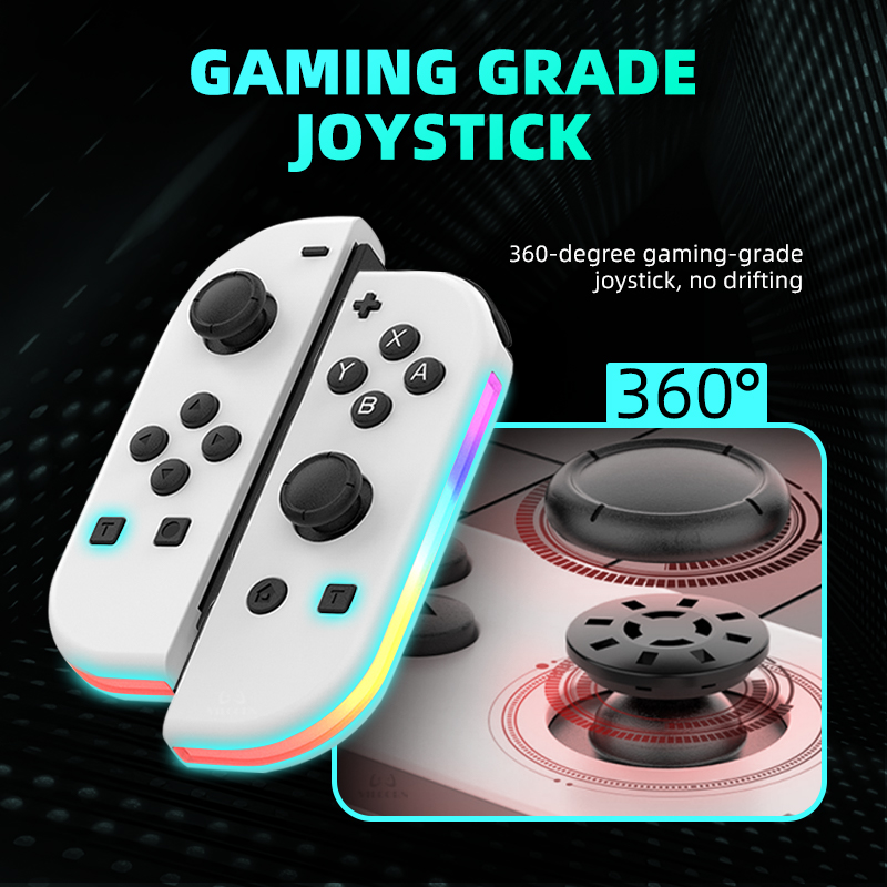 Joycon Gamepad For Nintendo Switch Joy Game Controllers For Switch Oled ...