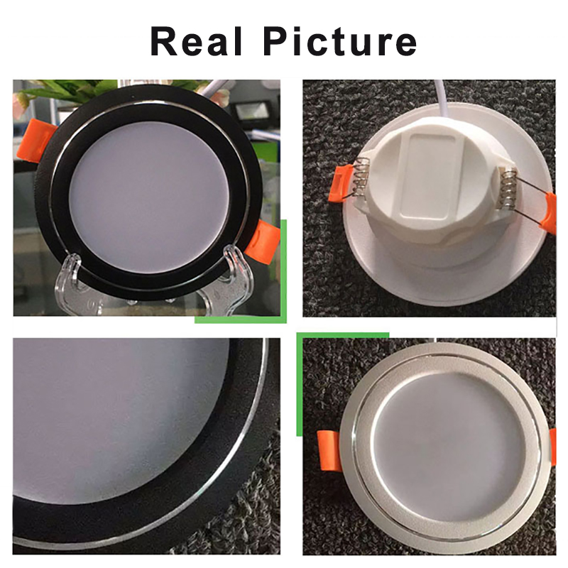 Pin Lights Led Tri Color 5W Ceiling Lights Modern Design Downlight ...